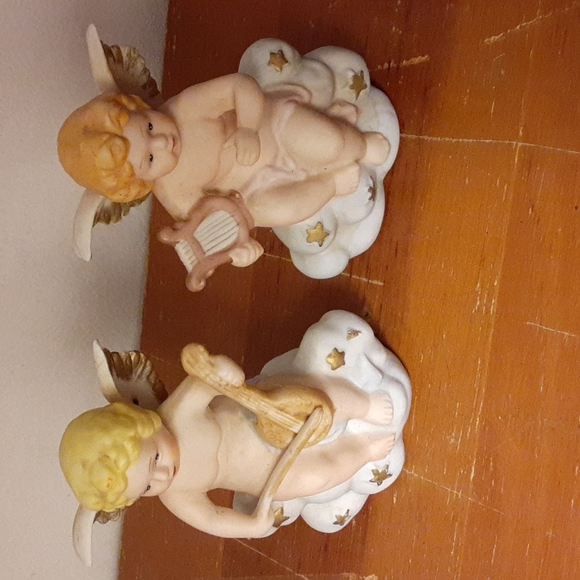 Homco | Accents | Homco 8883 Cherub Angels With Musical Instruments ...